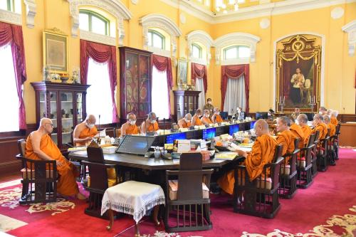 การประชุมมหาเถรสมาคม ครั้งที่ ๑๗/๒๕๖๖ ณ ตำหนักเพ็ชร วัดบวรนิเวศวิหาร ...